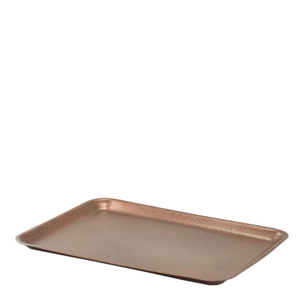 Copper ottoman tray store